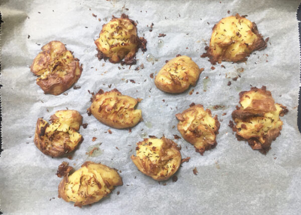 Geplette aardappels met kummel - Koken met Karin
