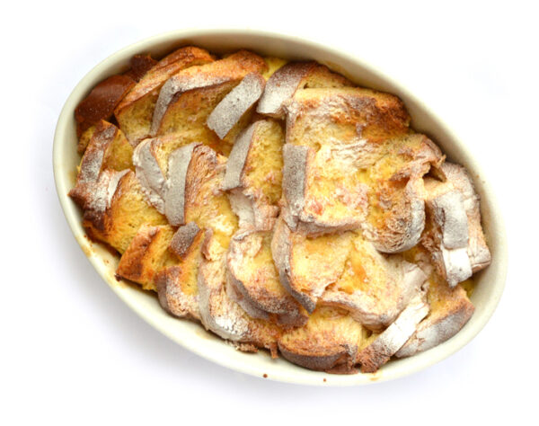 Bread & butter pudding - Koken met Karin
